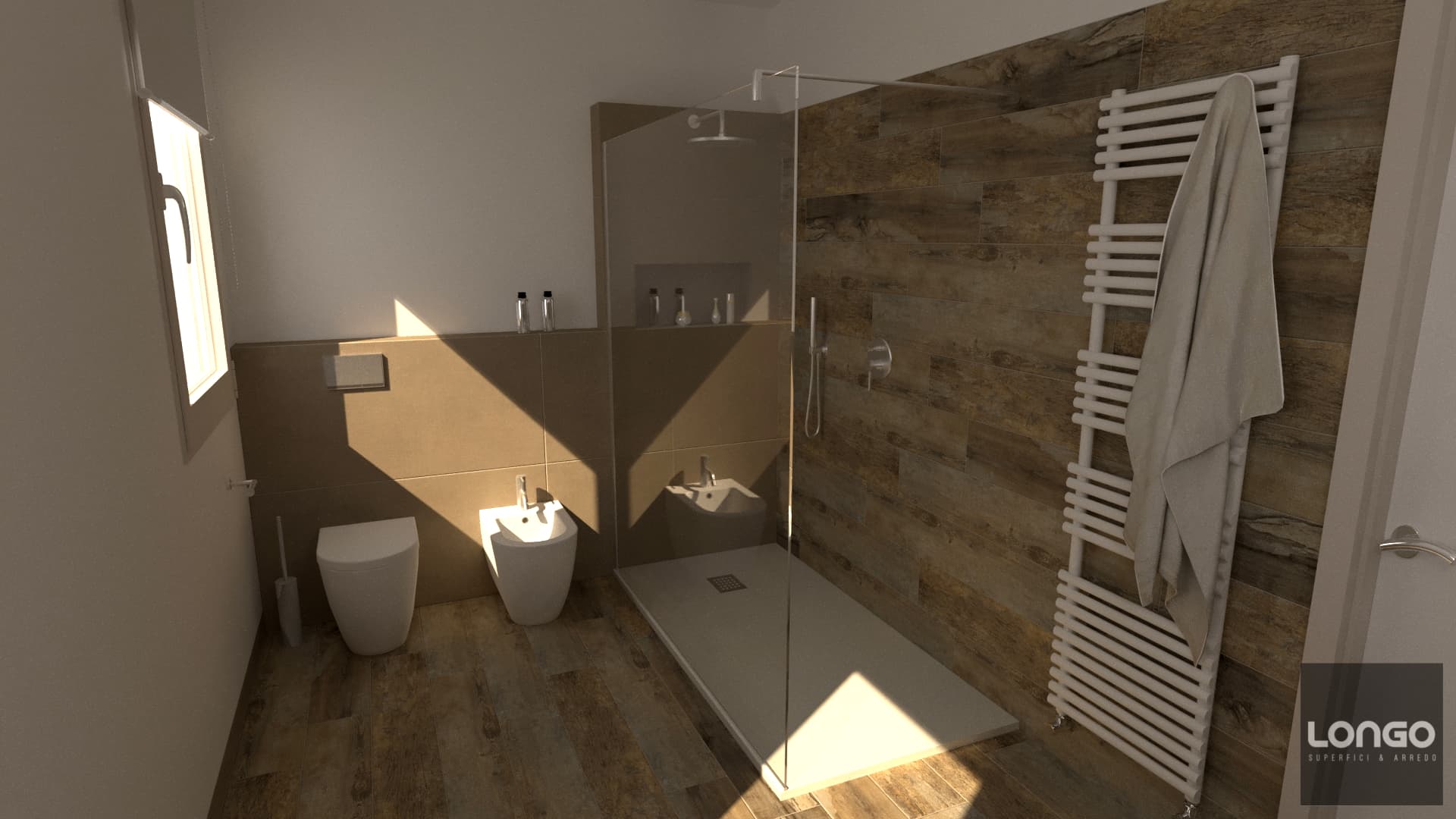 238_ Effetto legno a parete | Longo Design